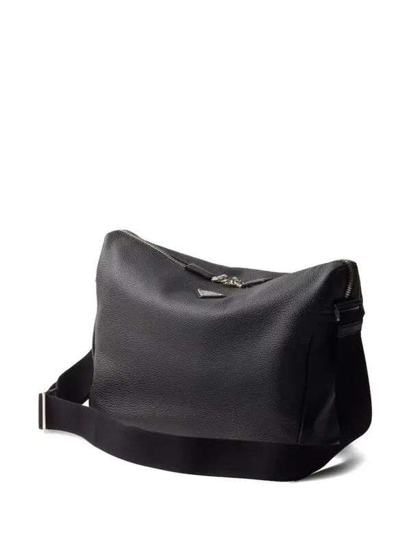 Prada Leather Shoulder Bag - Black