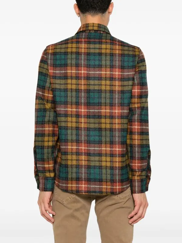 ORIAN Plaid-pattern Shirt
