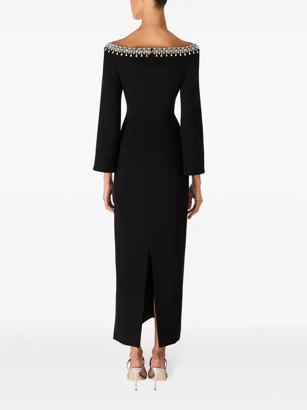 Jenny Packham Lima Crystal-embellished Midi Dress