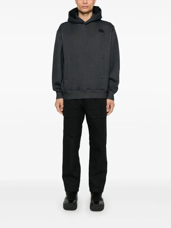 The North Face Rubberised Logo Hoodie