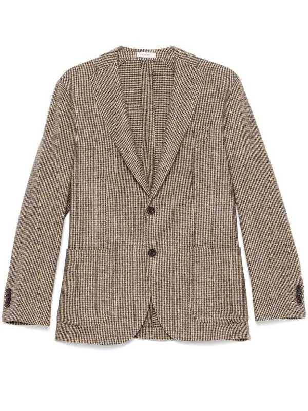Boglioli Monogram-jacquard Blazer