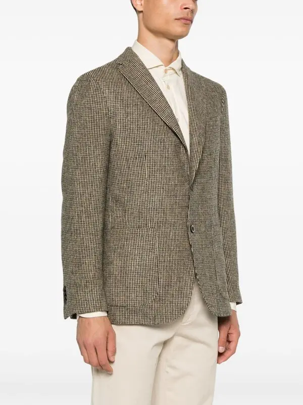 Boglioli Monogram-jacquard Blazer