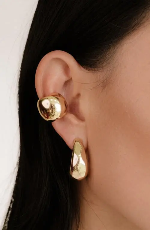 Ettika Chunky Ear Cuff - Gold