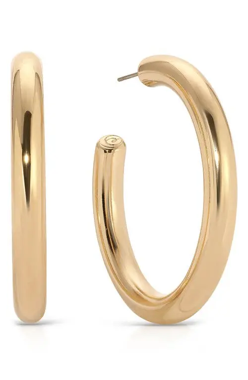 Ettika Classic Hoop Earrings - Gold
