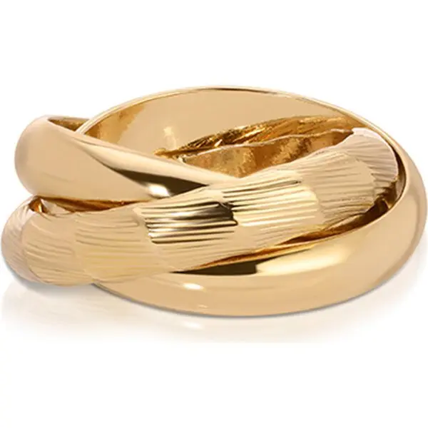 Ettika Twisted Ring - Gold