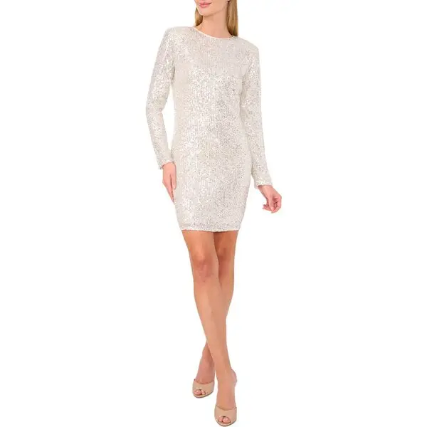 CECE DUPRAZ Sequin Mini Dress
