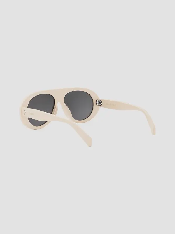 Celine Après Ski 55mm Pilot Sunglasses