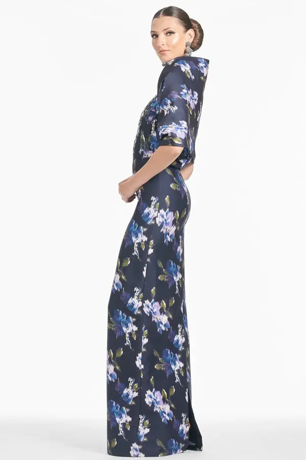 Sachin & Babi The Hug Shawl - Midnight Corsage