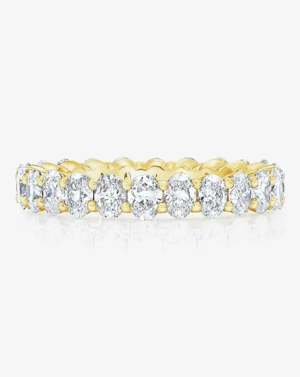 Ring Concierge Oval Lab Diamond Eternity Band - One-color