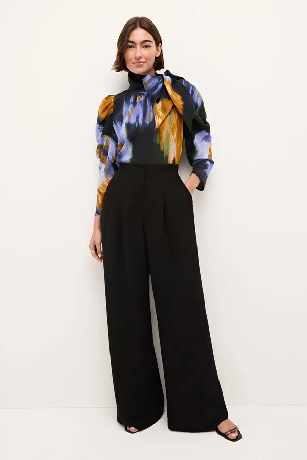 MARIE OLIVER Gabriella Silk Blouse - Perigold