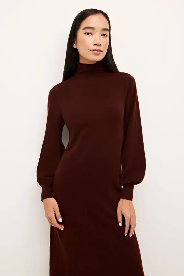 MARIE OLIVER Misha Dress - Bordeaux