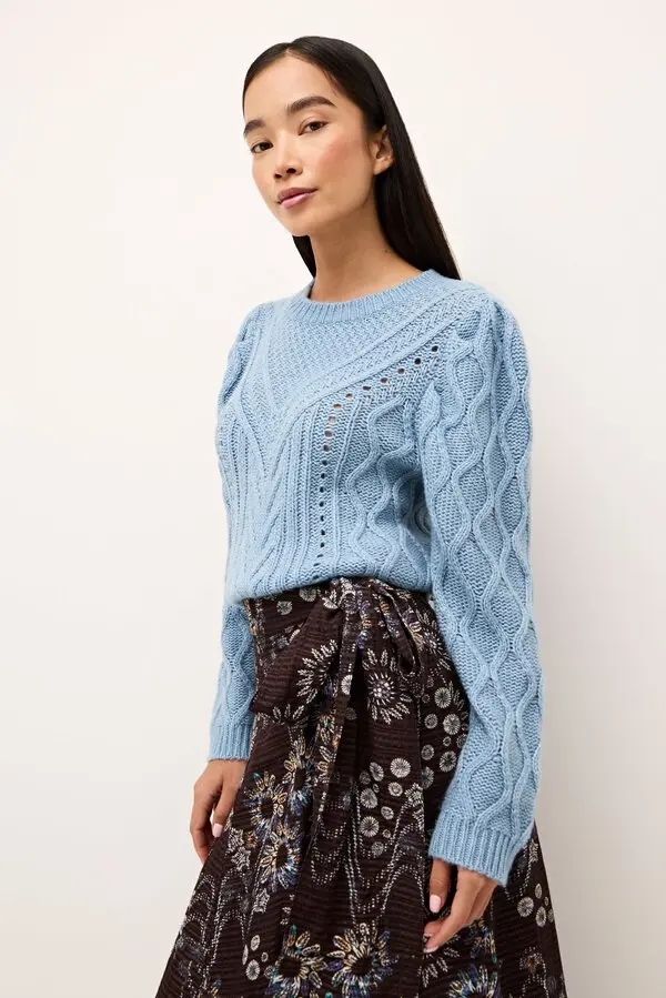 MARIE OLIVER Felicia Sweater - Soft Harbor