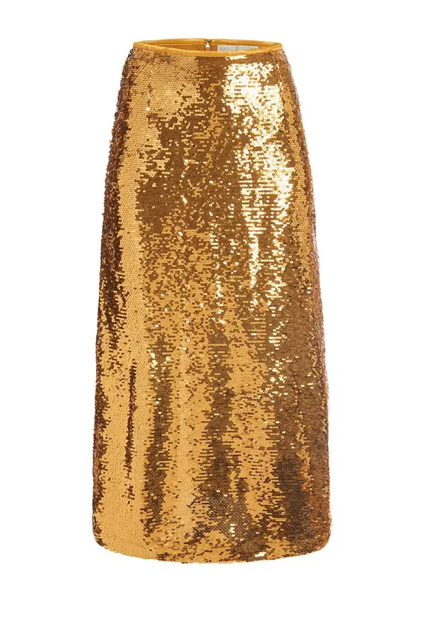 MARIE OLIVER Wray Skirt - Tumeric