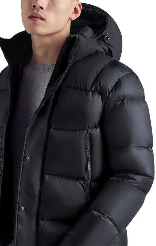 Triple Goose Rockhopper Down Puffer Jacket In Black 34