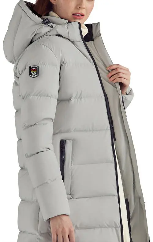 TRIPLE F.A.T. GOOSE Sophie Puffer Down Parka - Quiet Grey