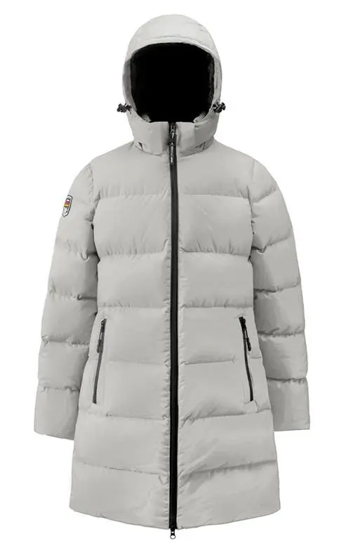 TRIPLE F.A.T. GOOSE Sophie Puffer Down Parka - Quiet Grey