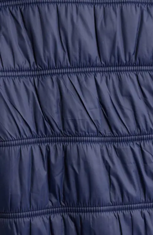 Eileen Fisher High Collar Puffer Coat