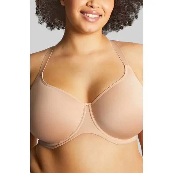 Panache Elegance Underwire Smooth Spacer T-shirt Bra - Honey