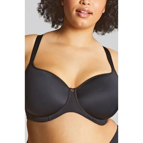 Panache Elegance Underwire Smooth Spacer T-shirt Bra - Noir