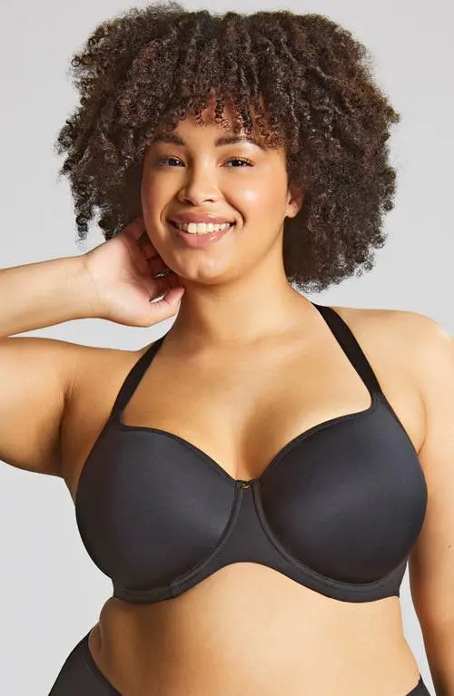 Panache Elegance Underwire Smooth Spacer T-shirt Bra - Noir