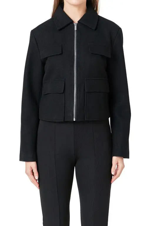Endless Rose Zip-up Jacket