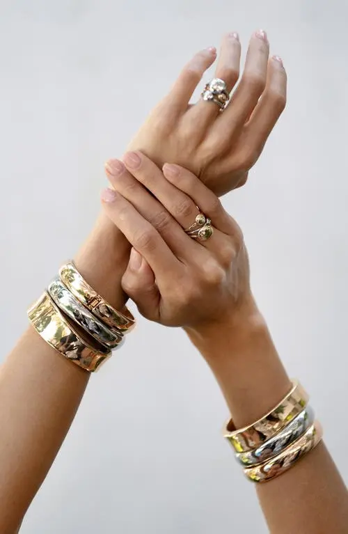 Ettika Set Of Bangle Bracelets - Gold