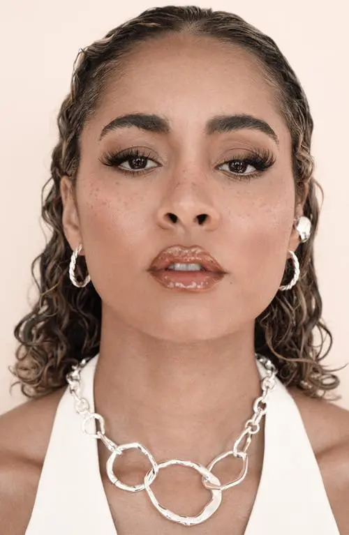 Ettika Twisted Hoop Earrings - Silver