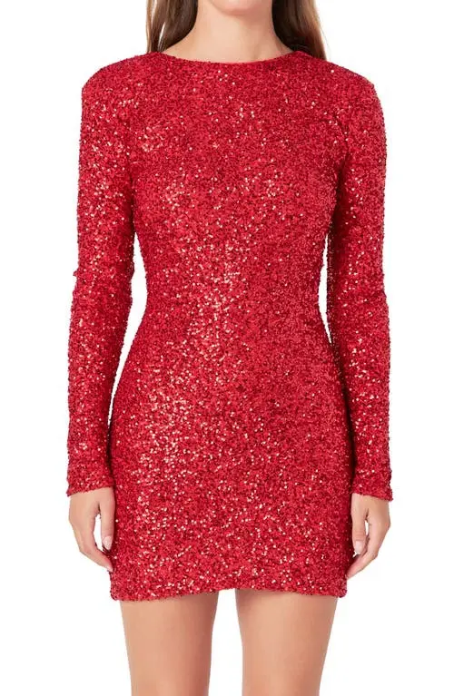 Endless Rose Sequin Mini Dress