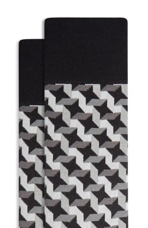 Bugatchi Optical Illusion Dress Socks