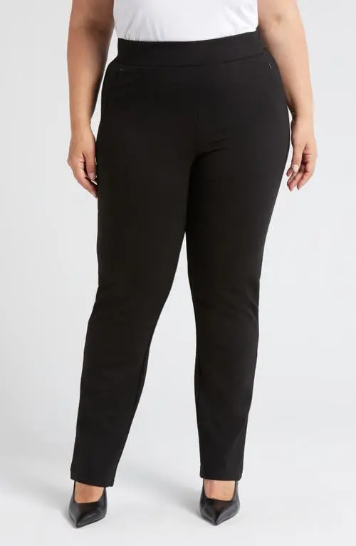 Universal Standard Smart Ponte Pants - Black