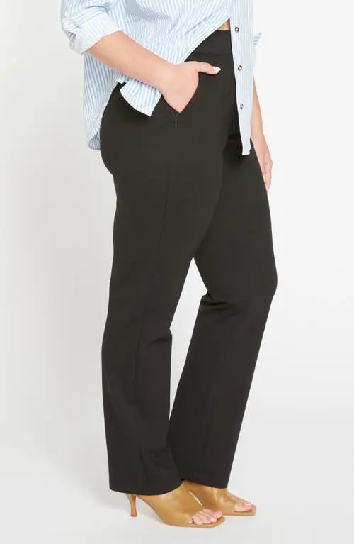 Universal Standard Smart Ponte Pants - Black