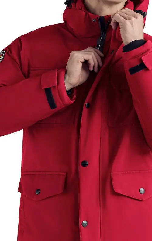 TRIPLE F.A.T. GOOSE Hodgson Down Parka - Red