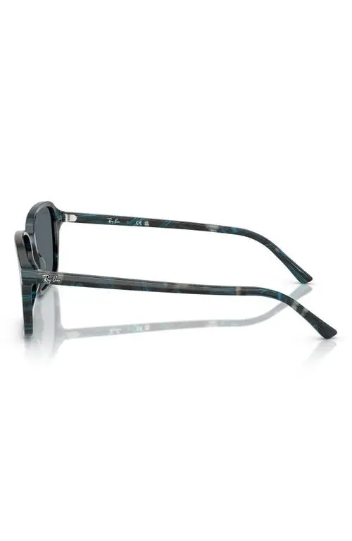 Ray-ban 56mm Square Frame Sunglasses - Blue
