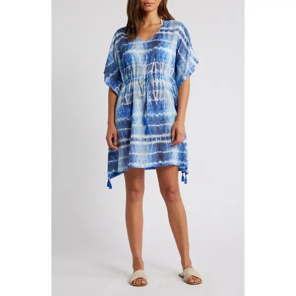 BEACHLUNCHLOUNGE Cordelia Beach Cover-up Dress - Aegean