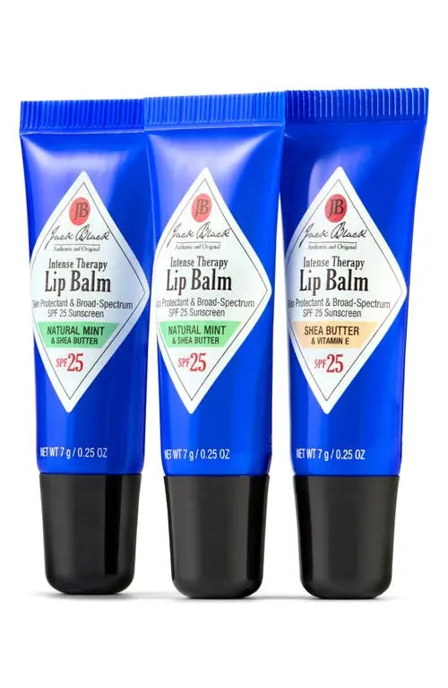 Jack Black The Balm Squad Lip Balm Set $30 Value
