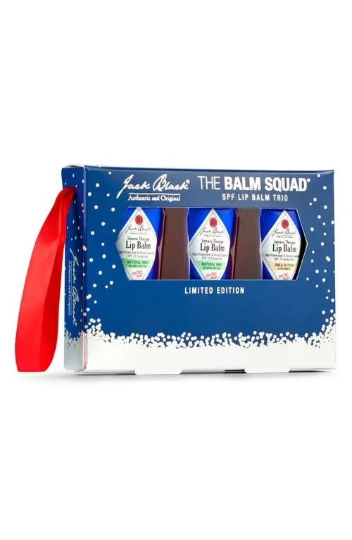 Jack Black The Balm Squad Lip Balm Set $30 Value