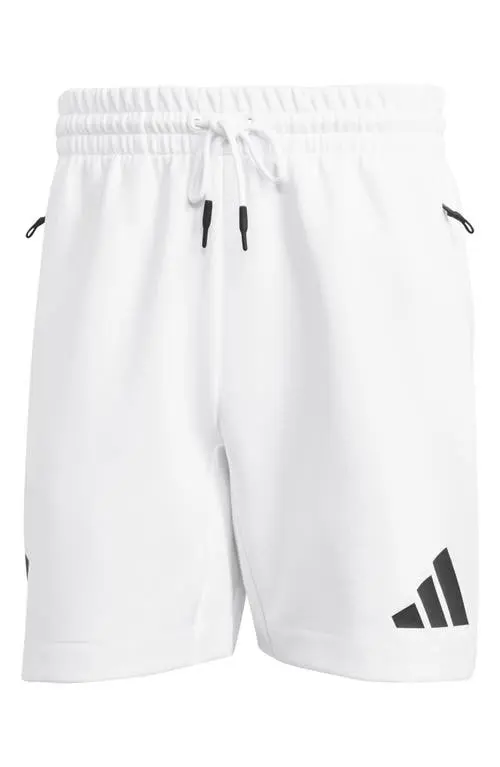 Adidas Z.n.e. Knit Shorts - White