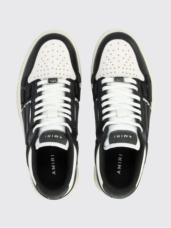 Amiri Broken Bones" Low Top Sneakers - Black