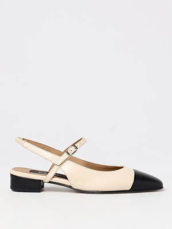 CAREL Slingback Pumps - Beige