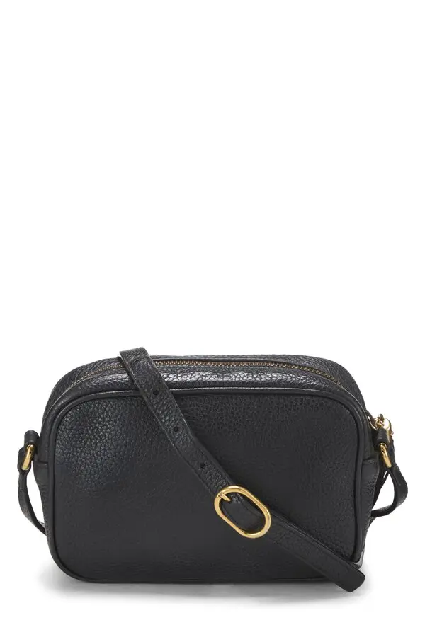 Gucci Leather Soho Disco Bag - Black