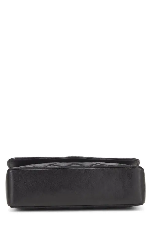 Chanel Quilted Satin Curved Flap Bag