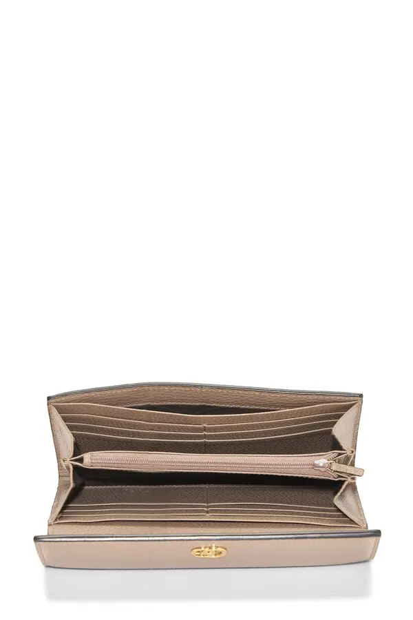 Gucci Gg Supreme Canvas Continental Wallet