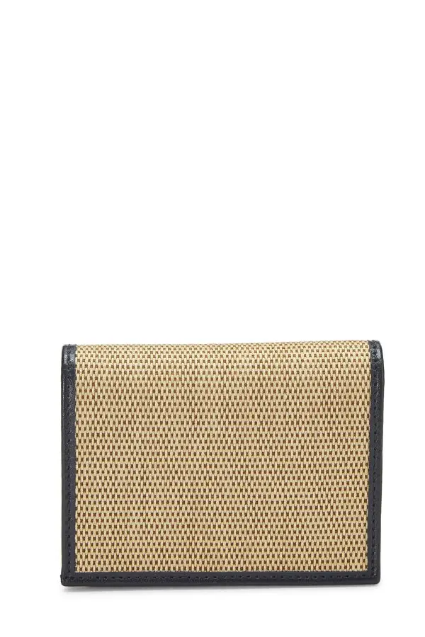 Gucci Canvas Horsebit Compact Wallet