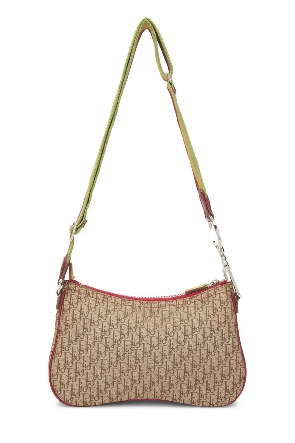 Dior Trotter Canvas Rasta Double Saddle Bag