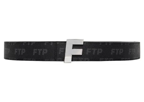 FTP Logo Repeat Belt - Black