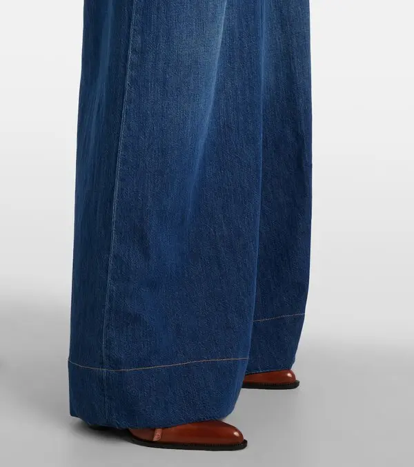 Veronica Beard Haizley Wide-leg Jeans