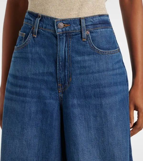 Veronica Beard Haizley Wide-leg Jeans - Blue