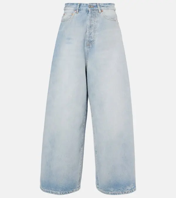Vetements Oversized Wide-leg Jeans