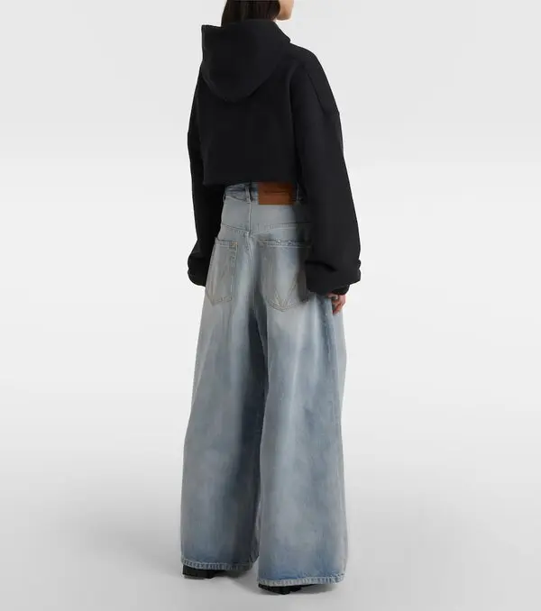 Vetements Oversized Wide-leg Jeans - Blue