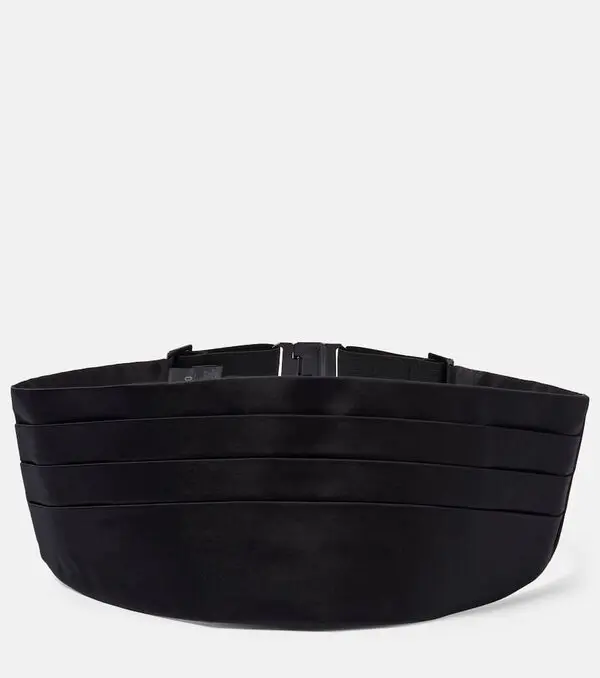 Dolce & Gabbana Silk Cummerbund - Black